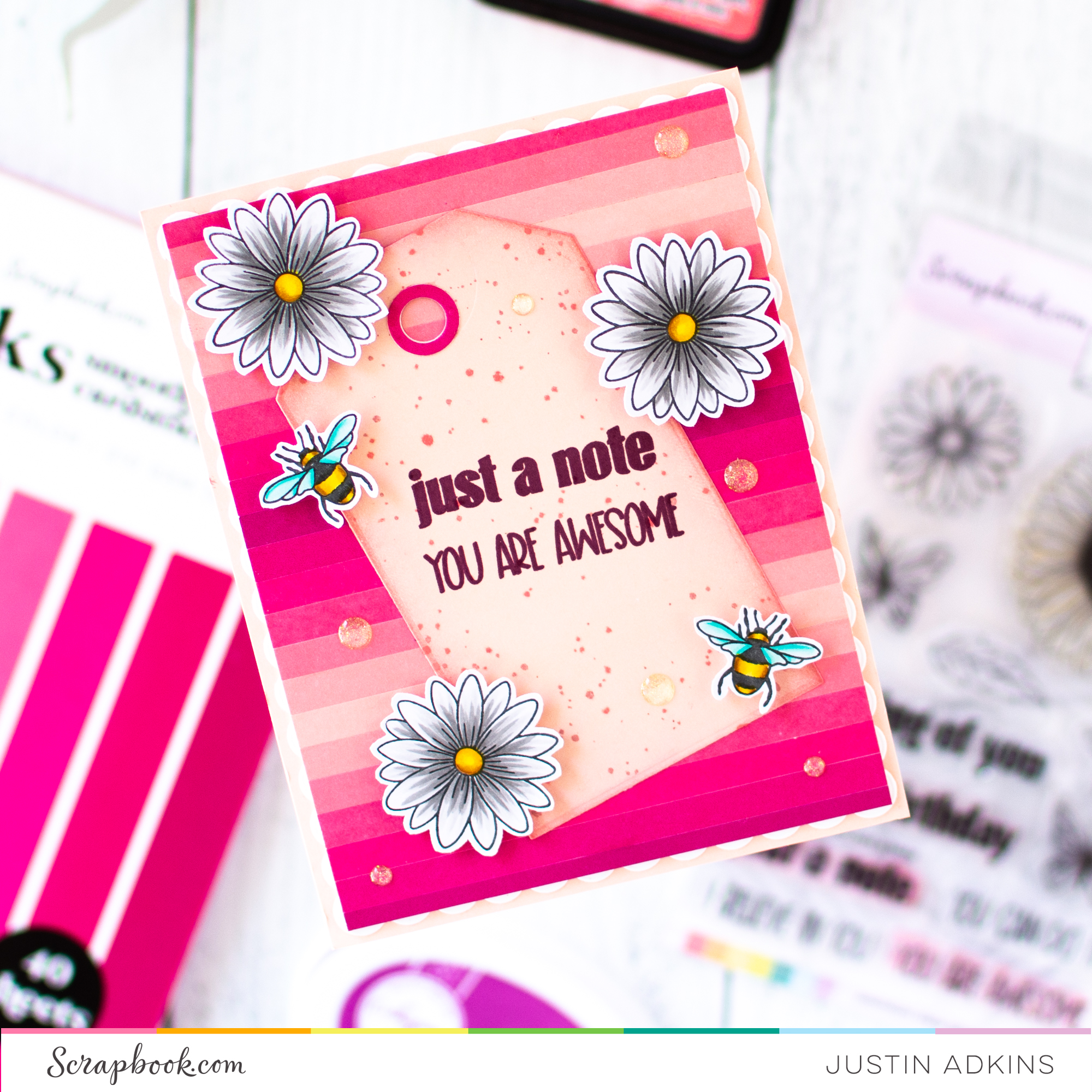 Scrapbook.com- Just a Note Bundle – Just a Note by Justin