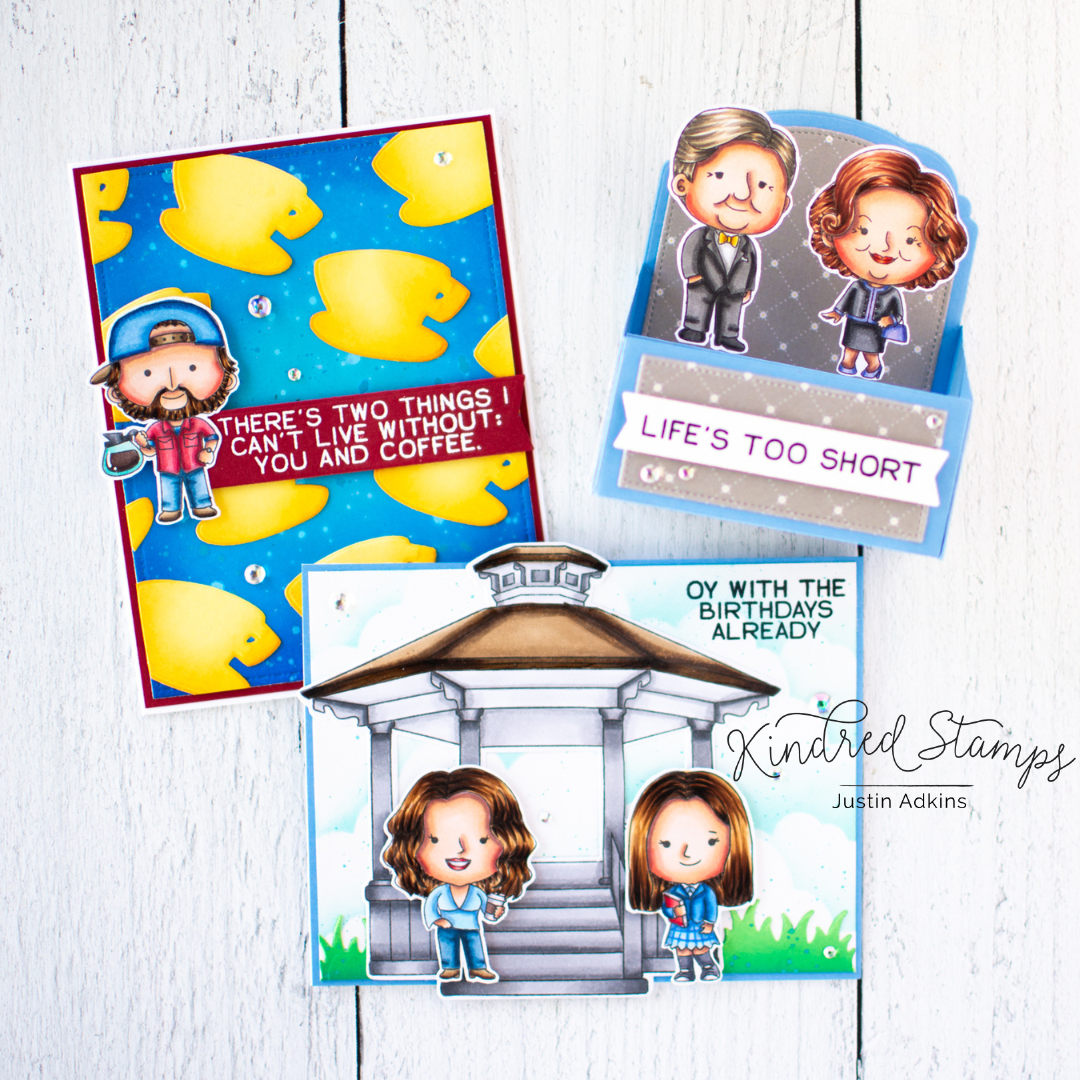 Kindred Stamps July Release- Hollow Family – Just a Note by Justin