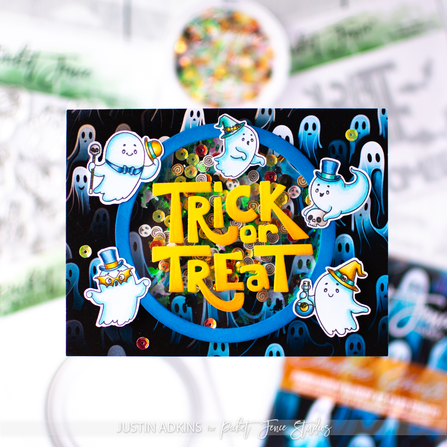 Picket Fence Studios- Trick or Treat, Boo! – Just a Note by Justin